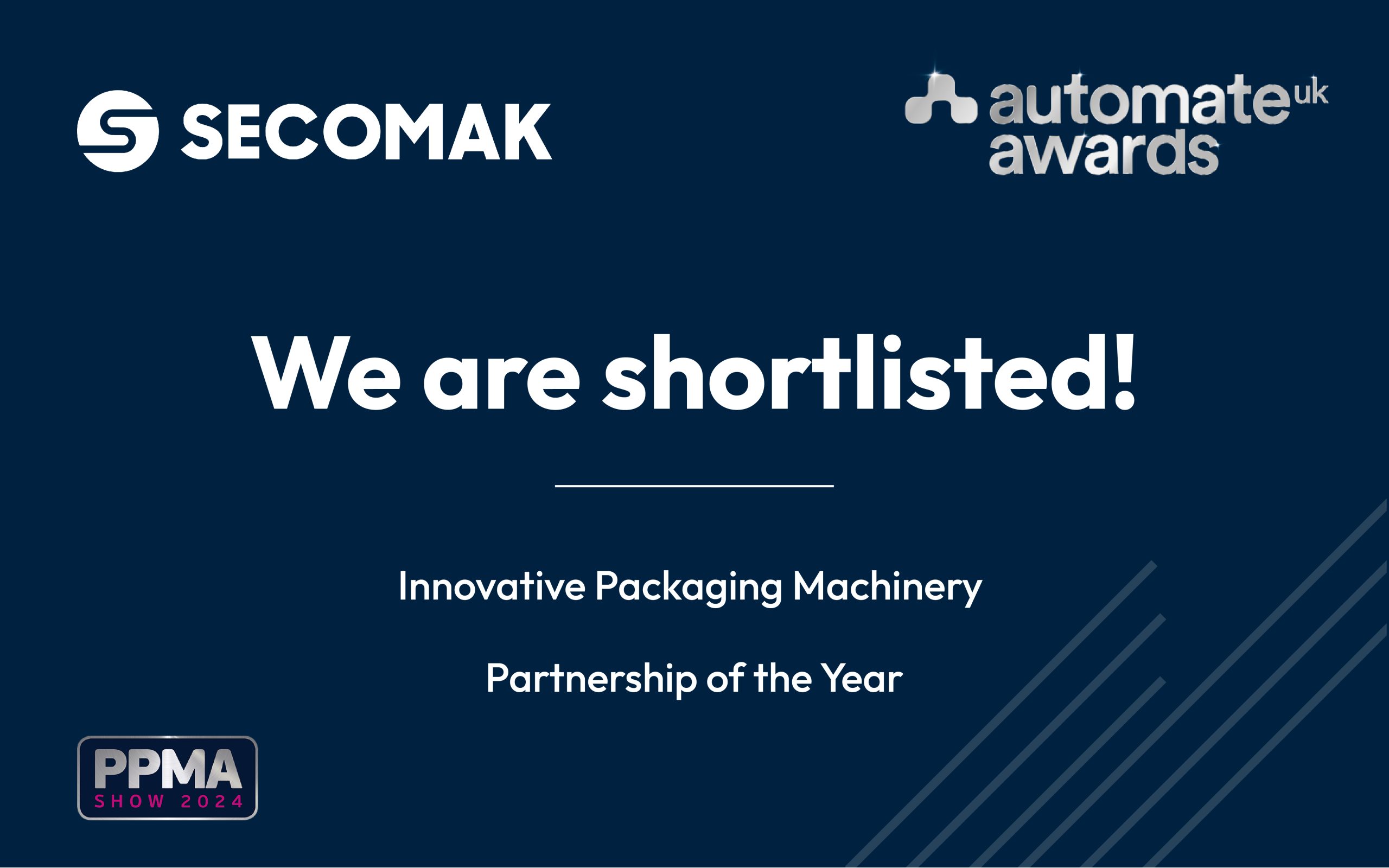 Automate UK Awards 2024 - Secomak celebrates nominatiions